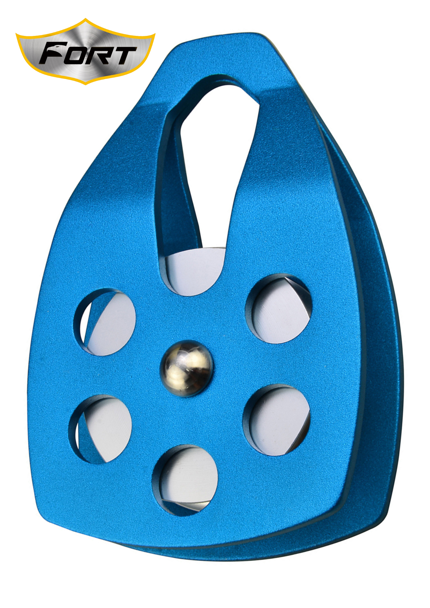 "YAP006單滑輪 | 高強度鋁合金 | EN12278認證 | 登山攀岩工業必備"