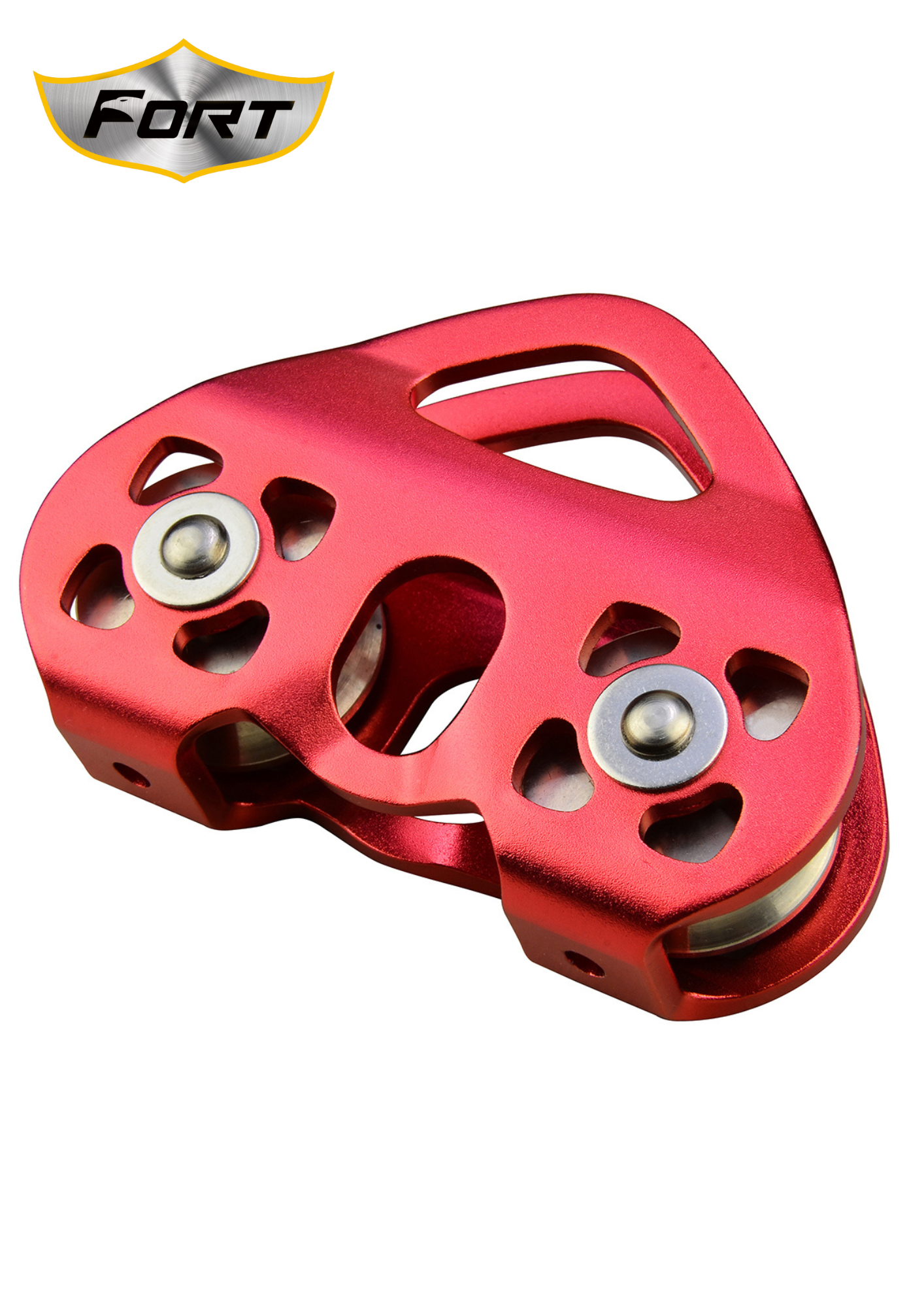 "YSP004心型滑輪-白鐵滾輪款 | 高強度鋁合金 | EN12278認證 | 登山攀岩必備"